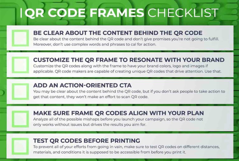 Use QR Code Frames to Get More Scans