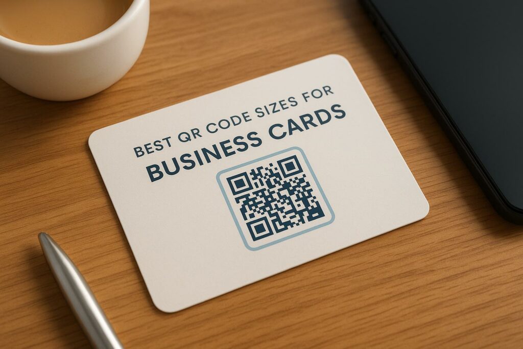 Best QR Code Sizes for Business Cards | Pageloot