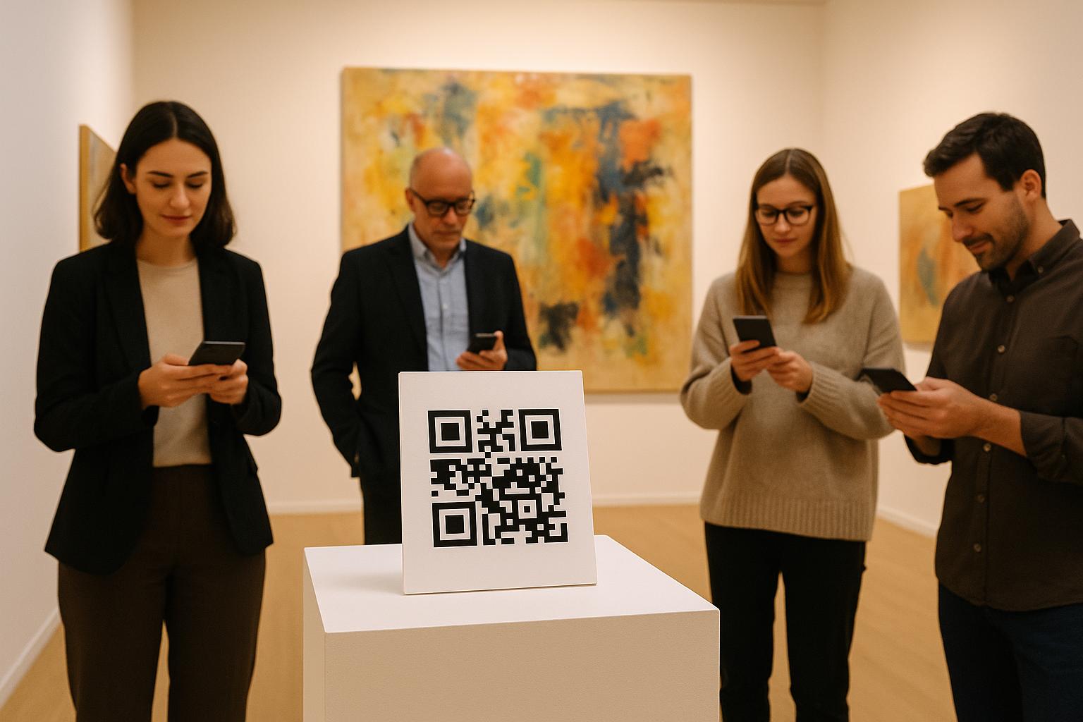 QR Codes for Art Galleries: Best Practices | Pageloot