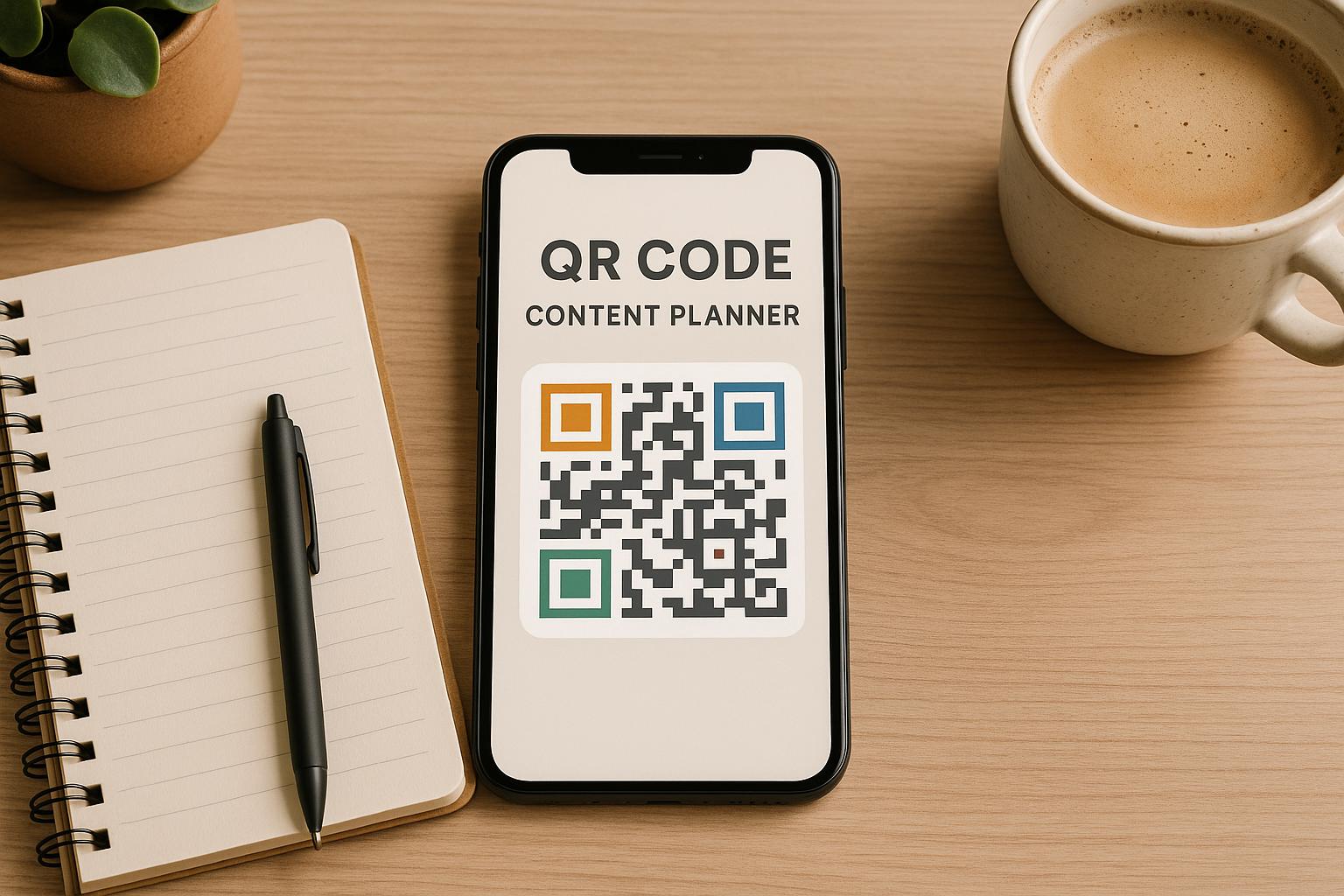 QR Code Content Planner | Pageloot
