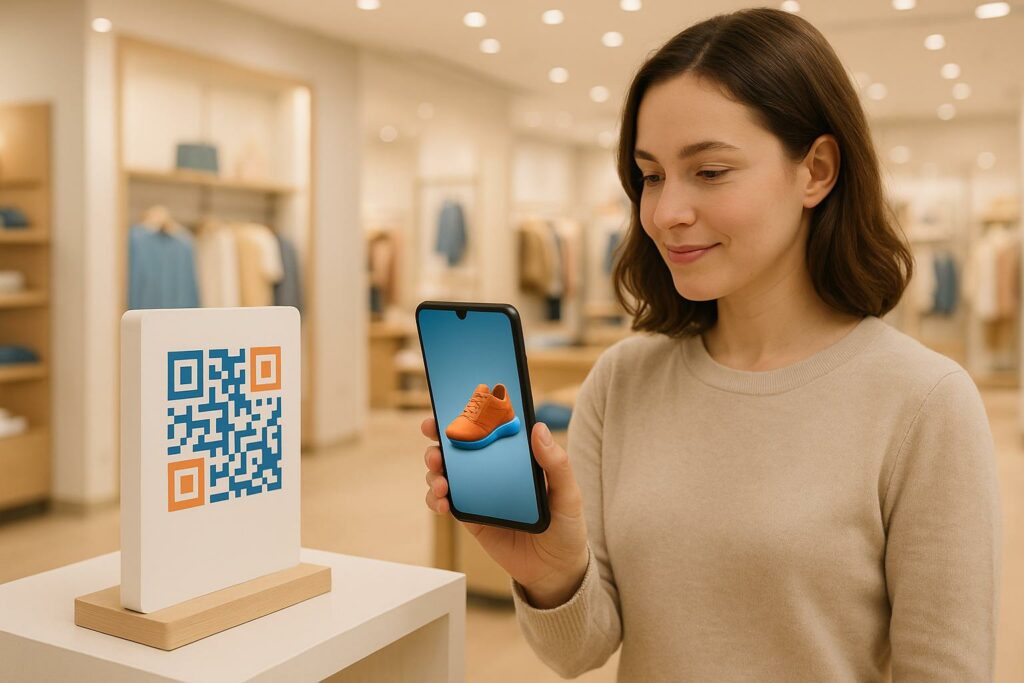 Top 7 AR QR Code Uses in Retail