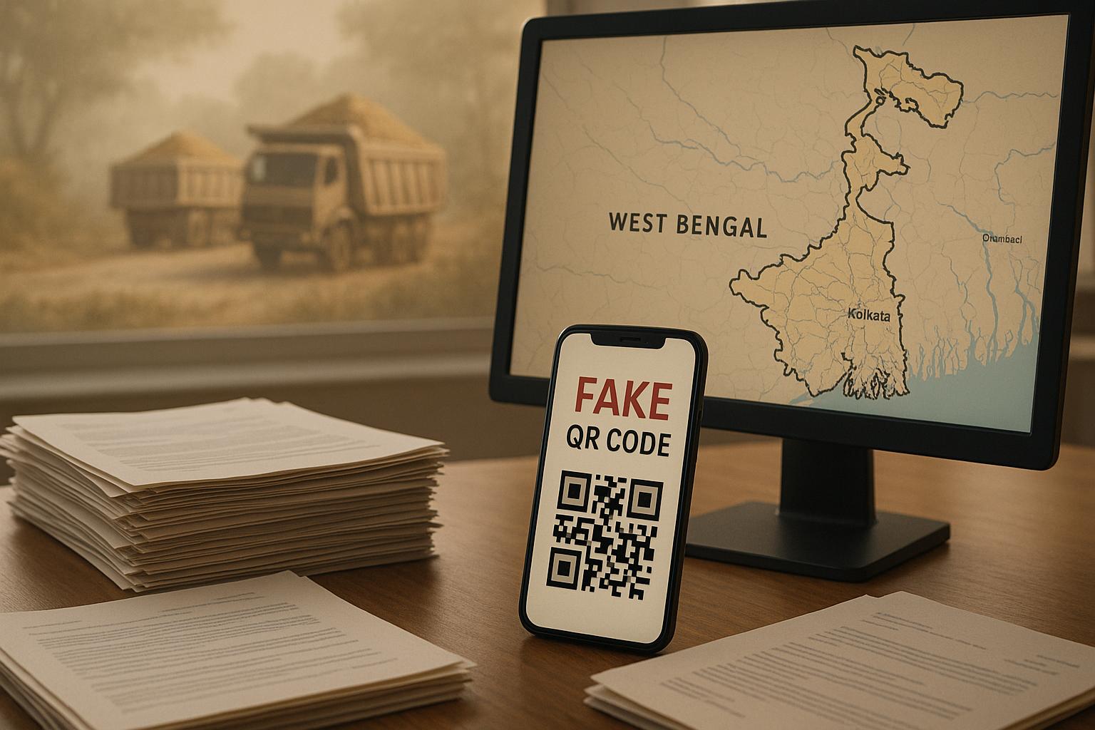 Enforcement Directorate Uncovers Fake QR Code-Related Sand Smuggling Scheme in West Bengal ...