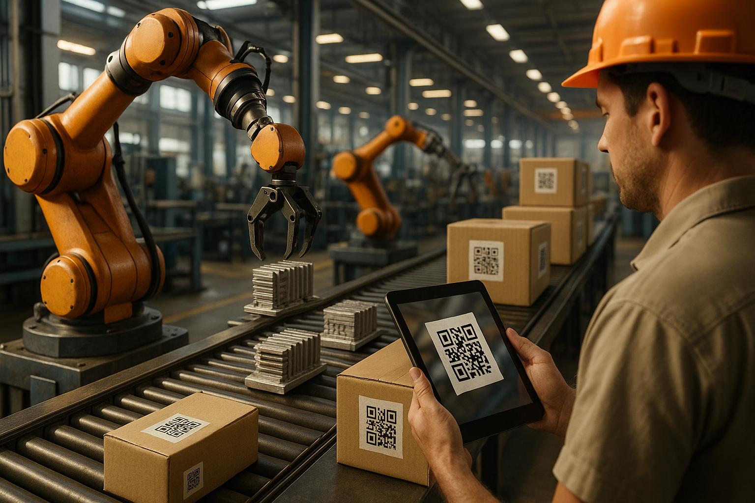 QR Codes in Manufacturing: Tracking Materials and Products | Pageloot