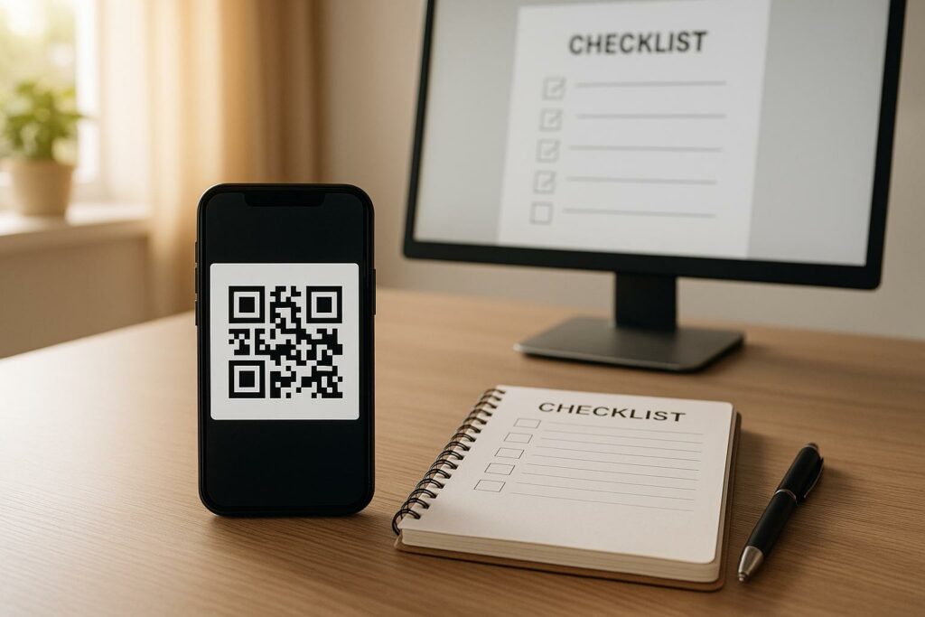 QR Code Risk Assessment Checklist
