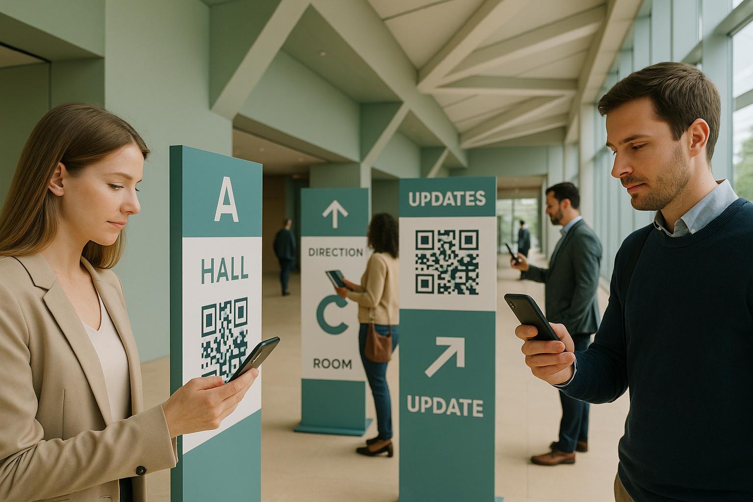 How QR Codes Improve Event Wayfinding