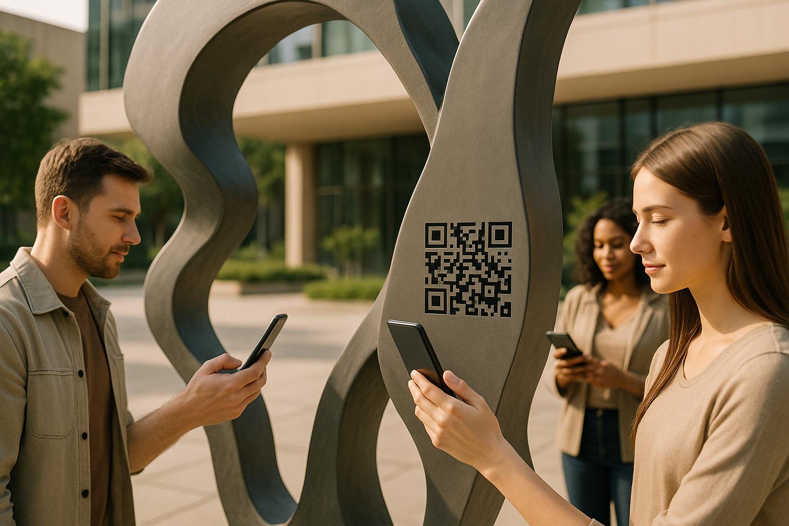 QR Codes in Public Art: Case Studies