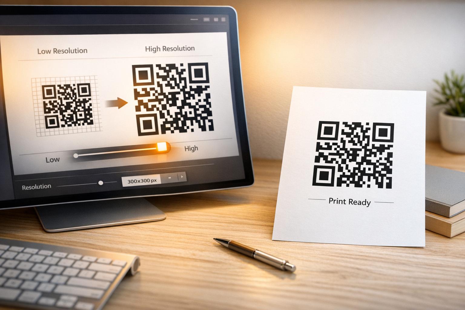 QR Code Resolution Converter