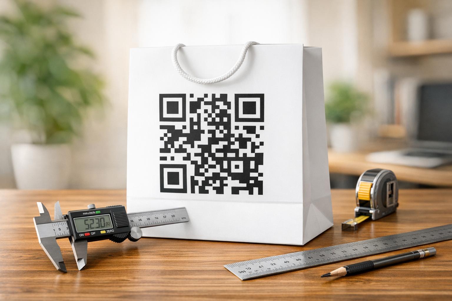 QR Code Size Estimator
