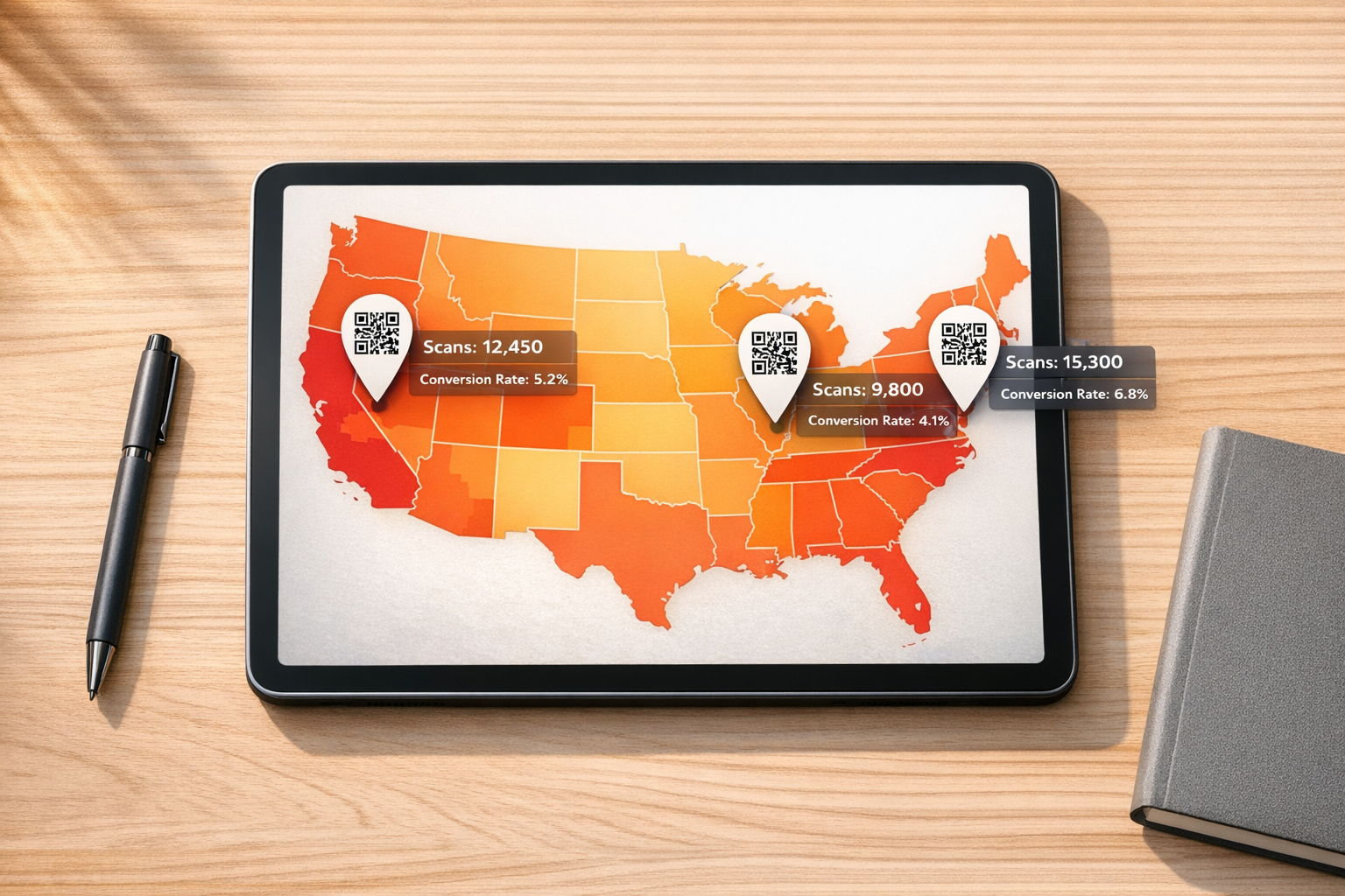 Track QR Code Campaigns by Region