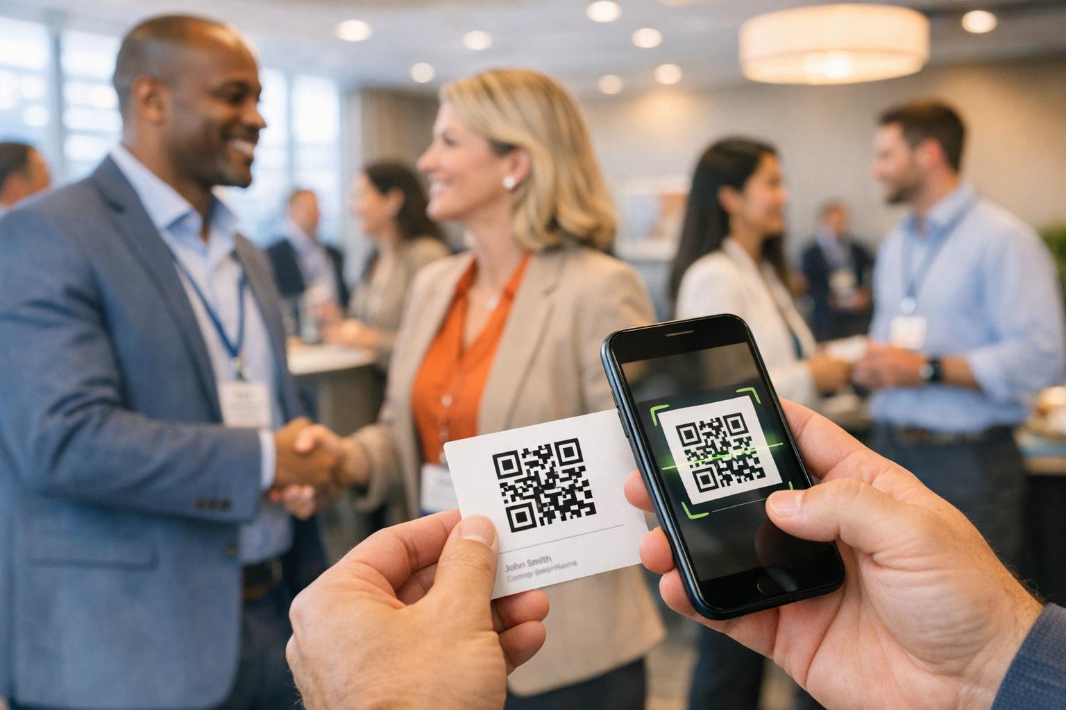How to Turn Event Handshakes into Leads with QR Codes