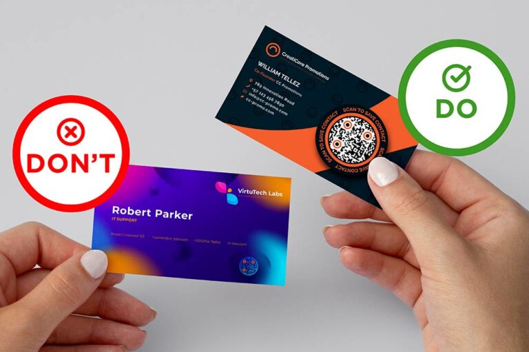 How to Design Business Cards with QR Codes