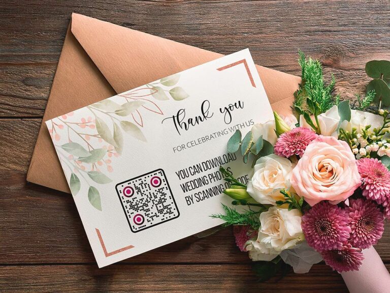 Cargar y compartir fotos con un código QR