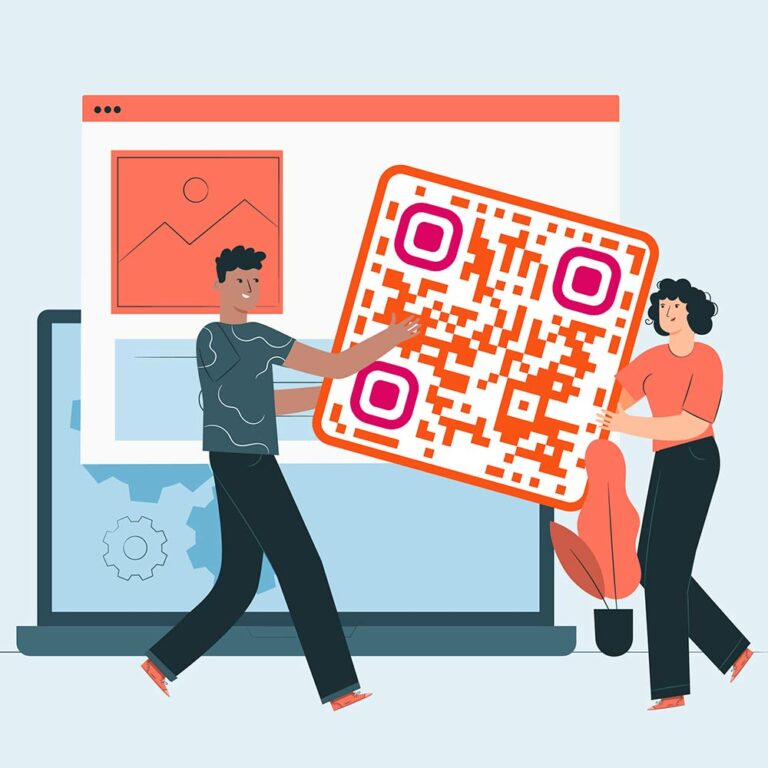 Cargar y compartir fotos con un código QR