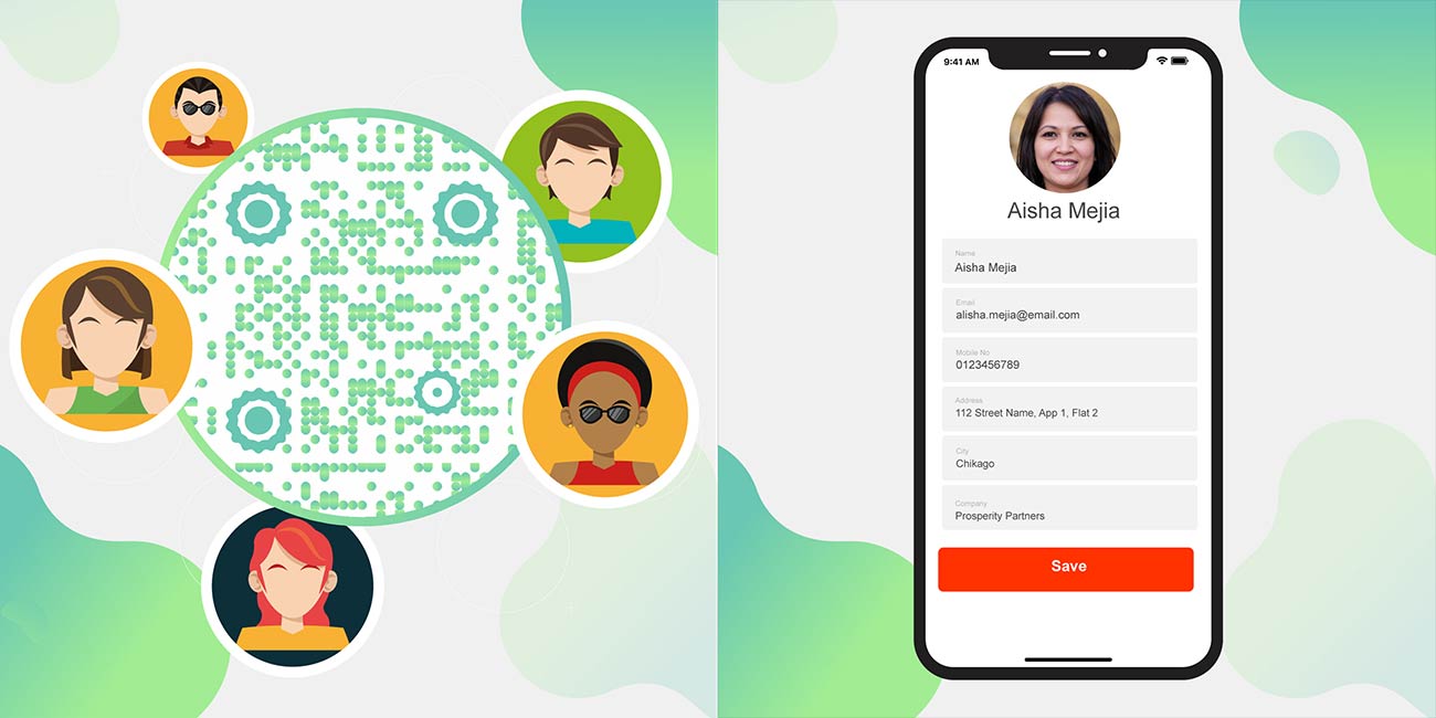 Create a vCard QR Code for Contact Info