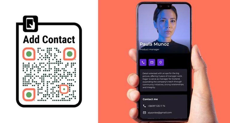 Create a Digital Business Card QR Code Create a Digital Business Card QR Code