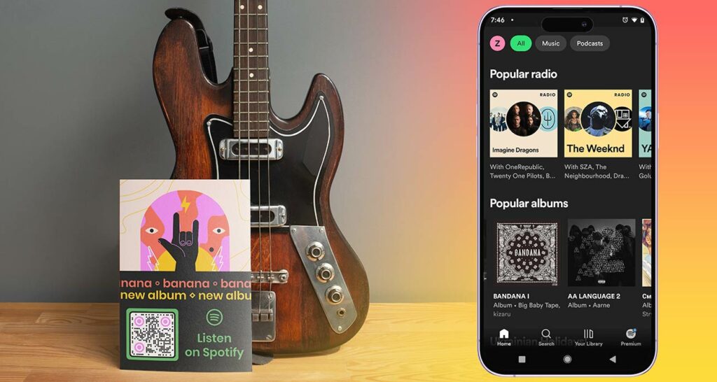 Create Spotify QR Codes for Songs Create Spotify QR Codes for Songs