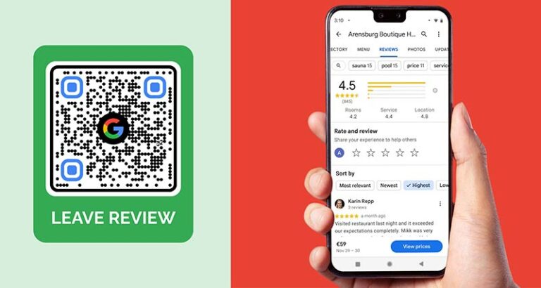 Get a Google Review QR Code For Your Business