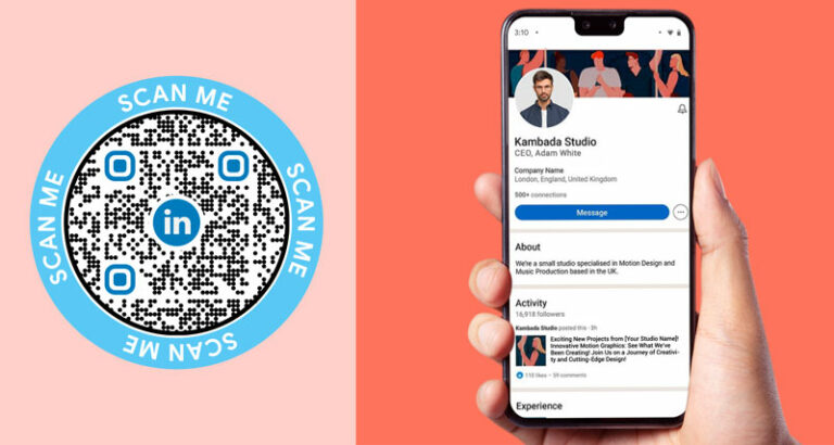 Schnell einen LinkedIn Profil QR-Code erstellen