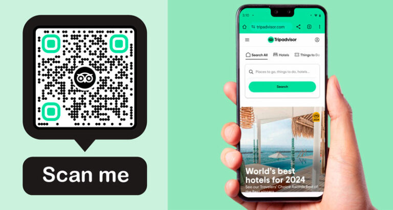 Tripadvisor QRコードジェネレーター｜QRコード作成