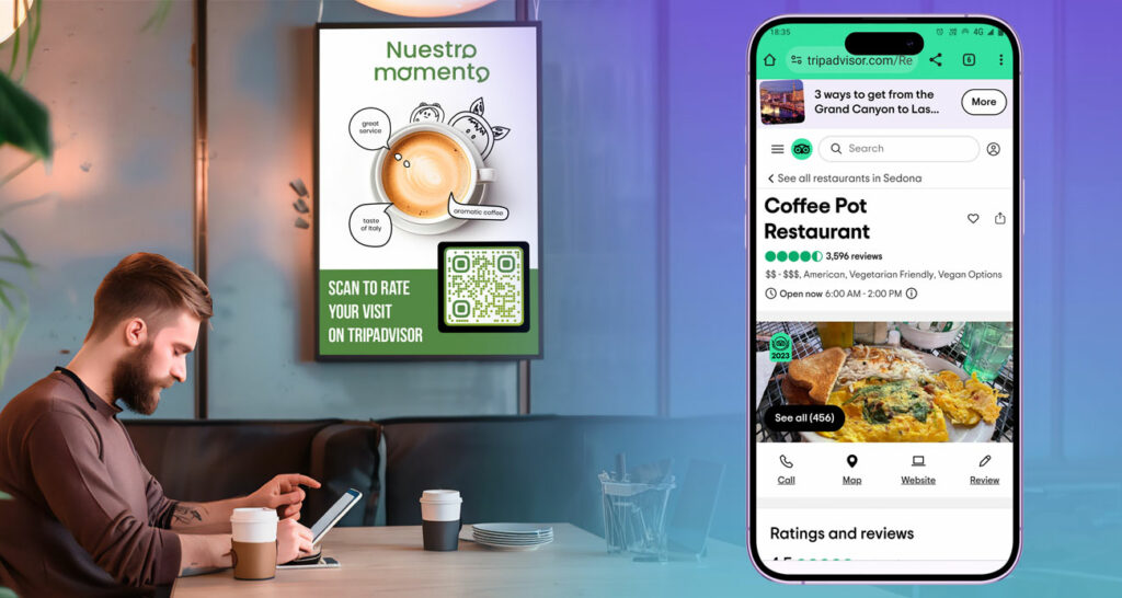เครื่องสร้าง QR Code ของ Tripadvisor | สร้าง QR Code