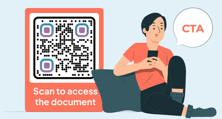 Create a QR Code for a Word Document Fast
